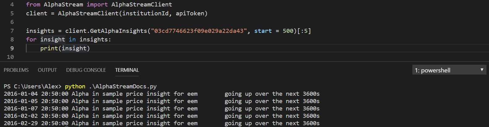 Alpha Streams Documentation - Alpha Streams API - Quick Start - QuantConnect.com