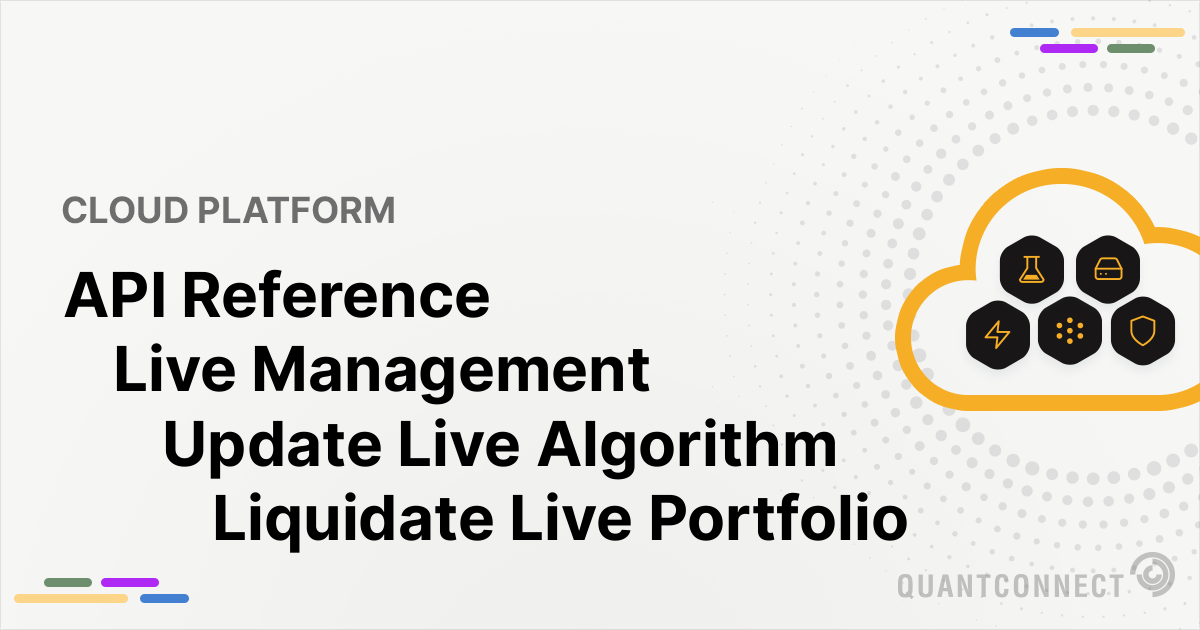 Liquidate Live Portfolio - QuantConnect.com