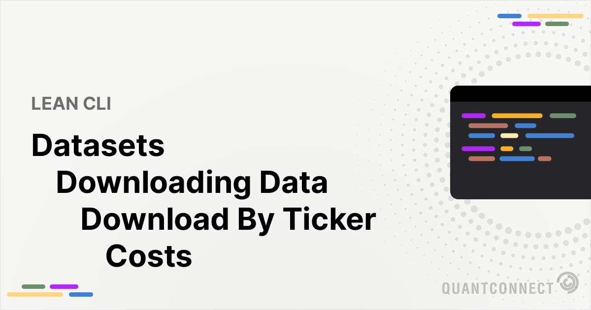 Costs - QuantConnect.com