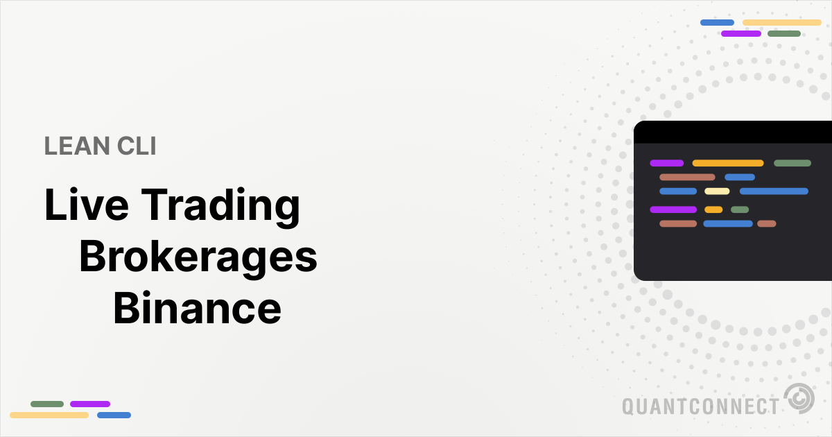 Binance - QuantConnect.com