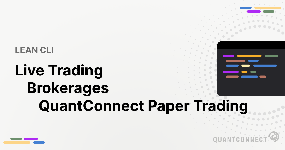 Quantconnect Paper Trading 2721